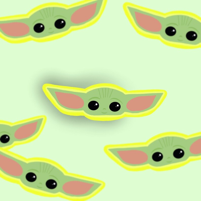 Star Wars Sticker Pack Baby Yoda Sticker Sticker Packs - Etsy