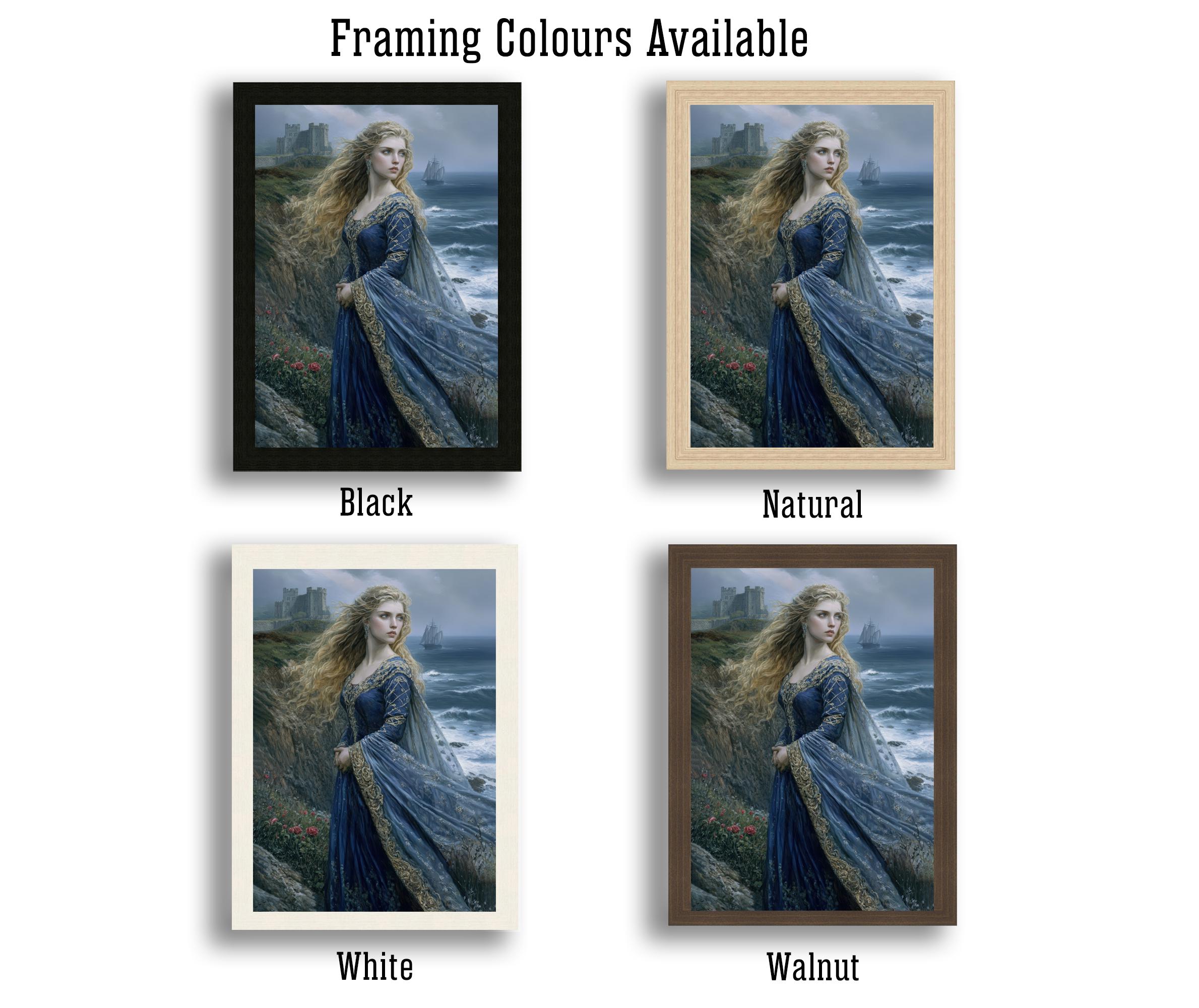 Isolde Dark Academia Art Print Tragic Romance Wall Art Vintage Literary ...