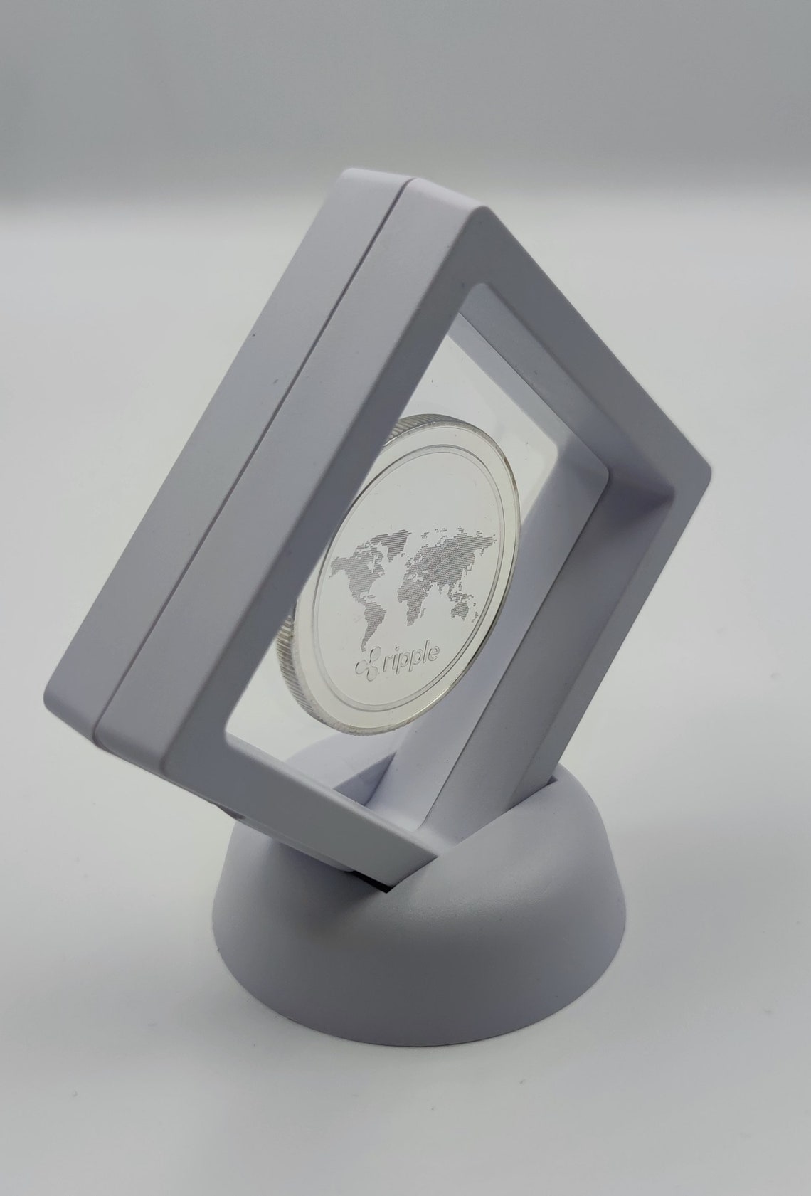 RIPPLE Coin With Display Case & Box XRP Collector Currency - Etsy