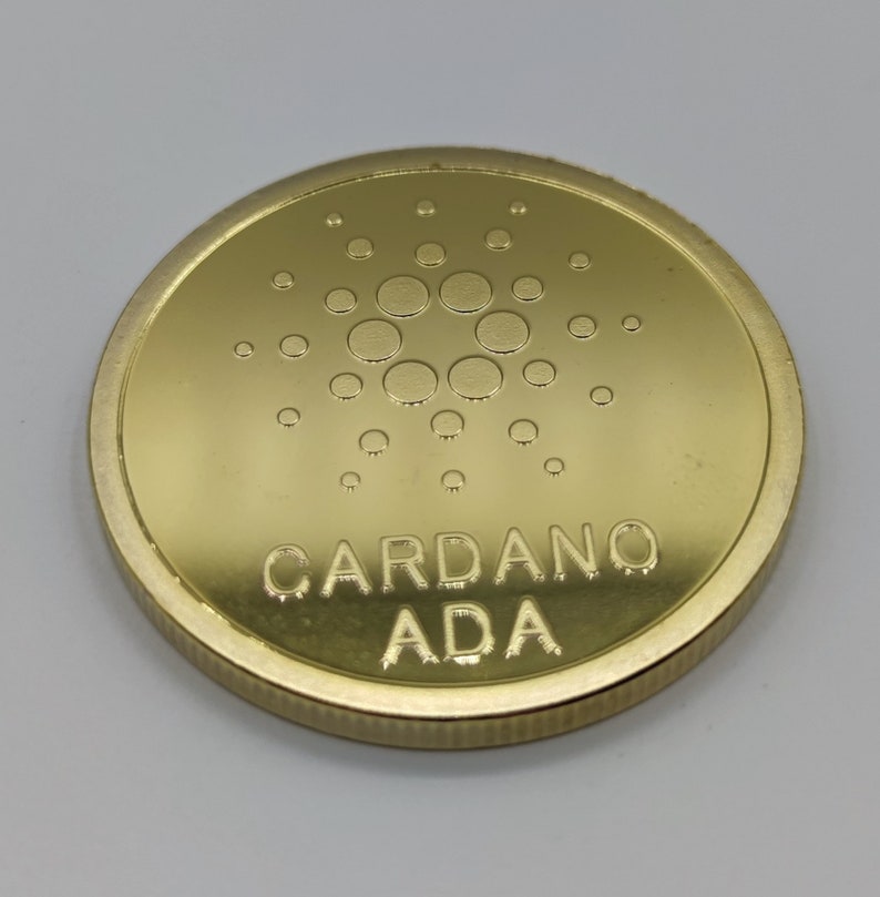 CARDANO ADA Coin With Display Case & Box, ADA Collectible Currency ...