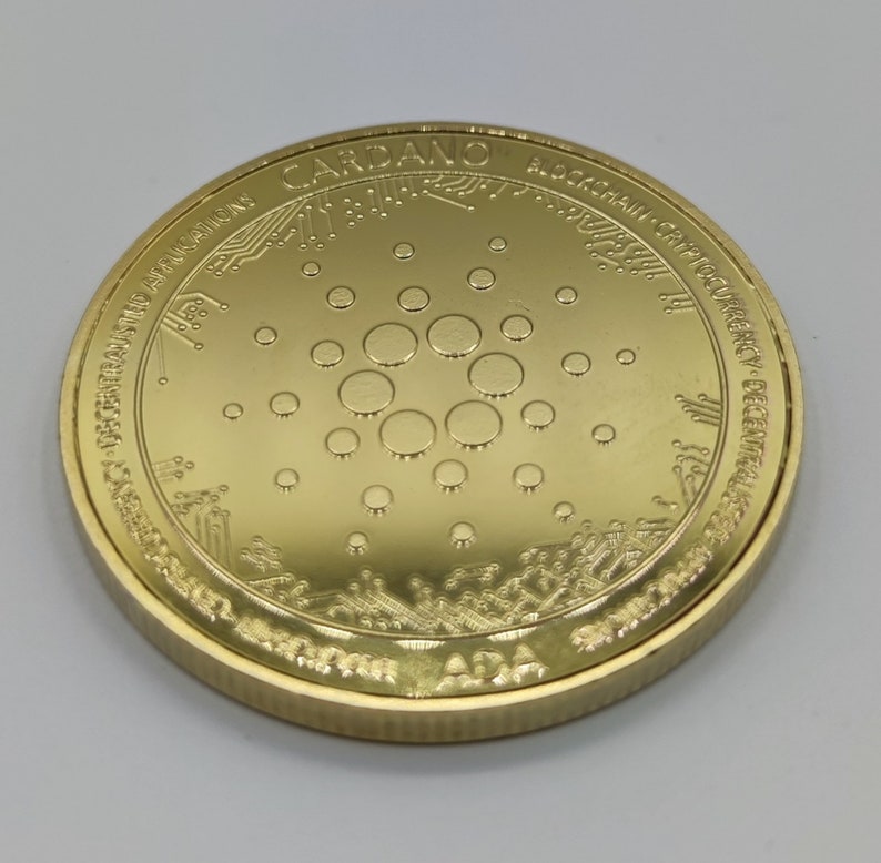 CARDANO ADA Coin With Display Case & Box, ADA Collectible Currency ...