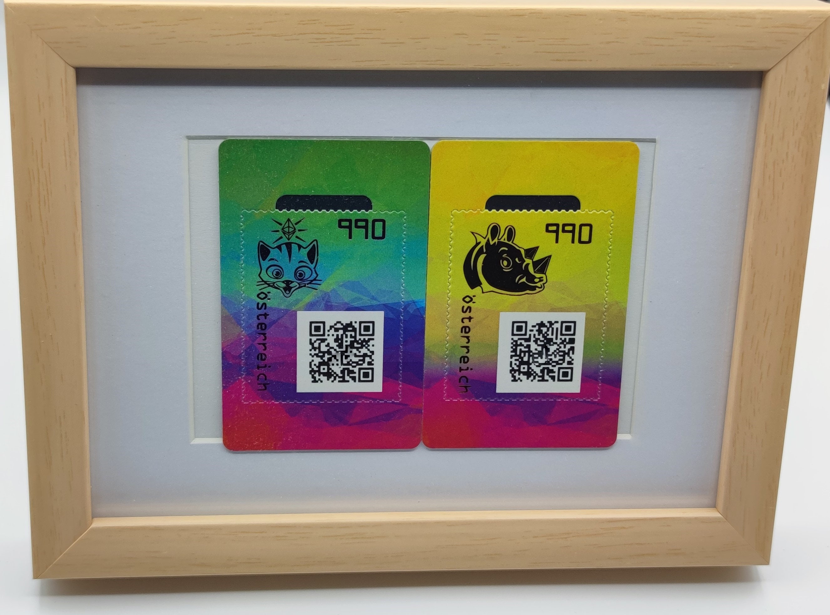 Crypto Stamp 3.1, NFT STAMP, Collector's Stamps, Crypto Stamp, Frame ...