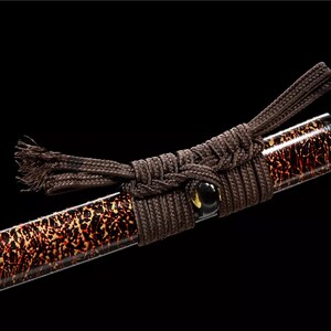 Handmade Crafts Hellfire Katana Sword Handmade Japanese Samurai Sword ...