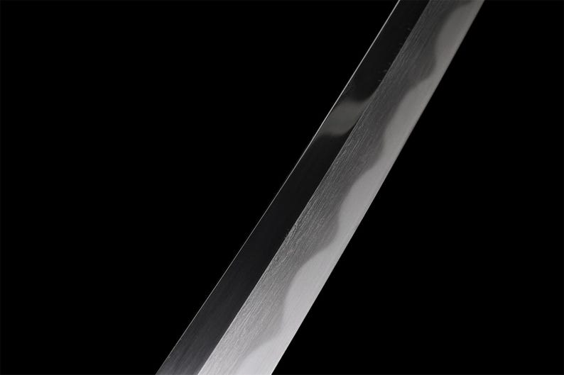 Hand-forged Japanese Katana - Tamahagane Steel Clay-tempered Blade ...