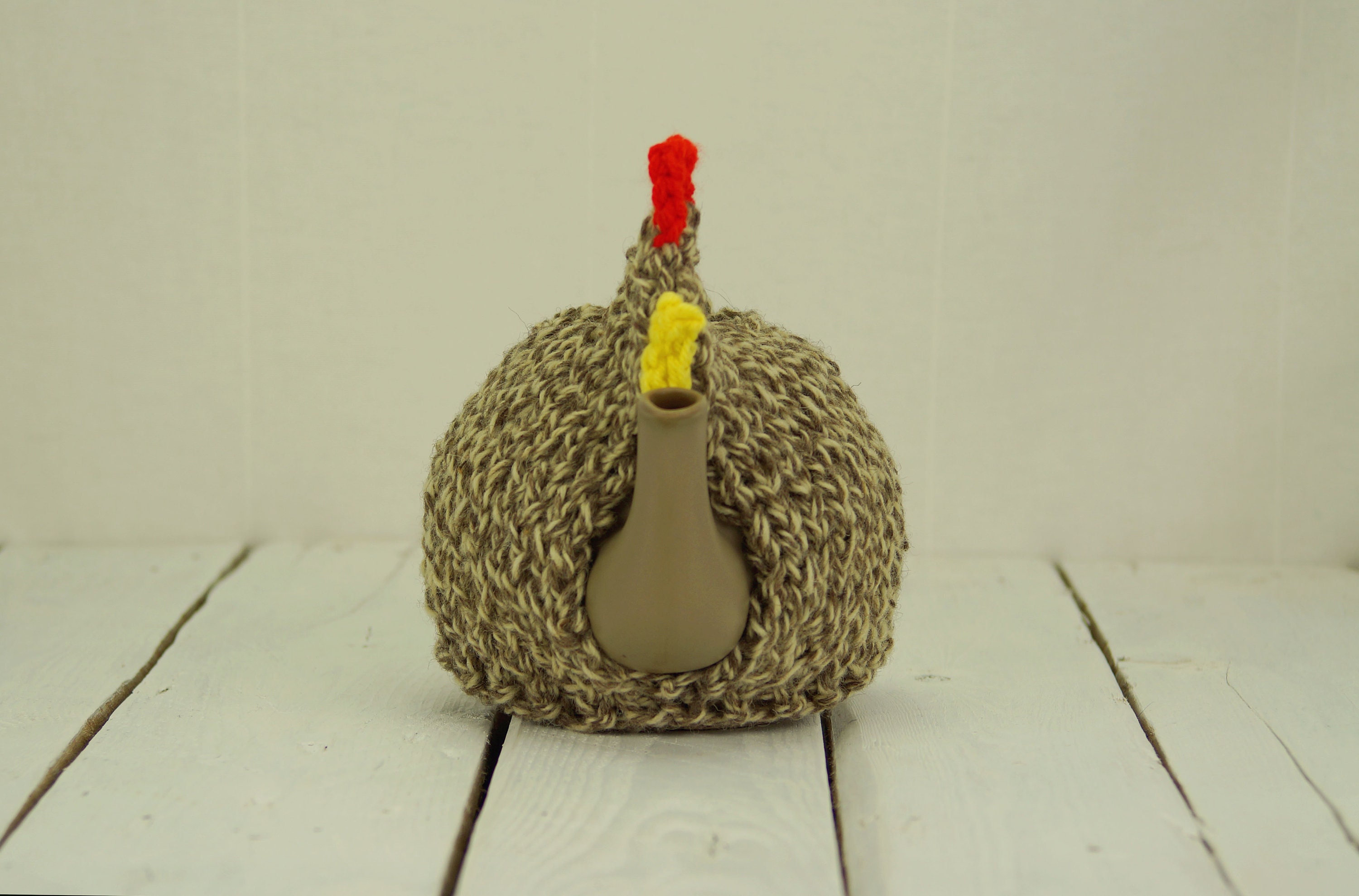 Knitted Chicken Tea Pot Cosy, Tea Cozy, Tea Pot Cover, Knit Hen Cosy - Etsy