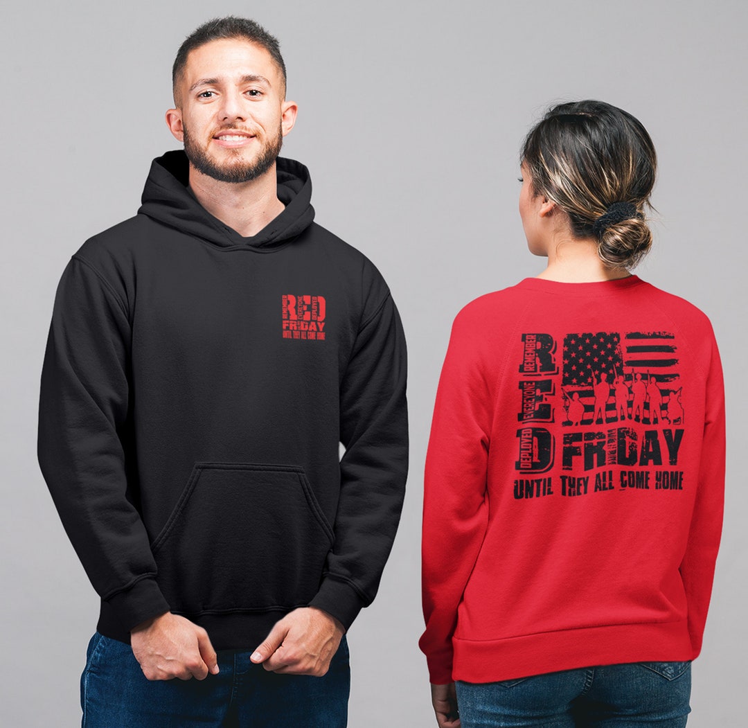 Red Friday Hoodie/red Friday Shirt/red Friday Sweatshirt / Red Friday ...