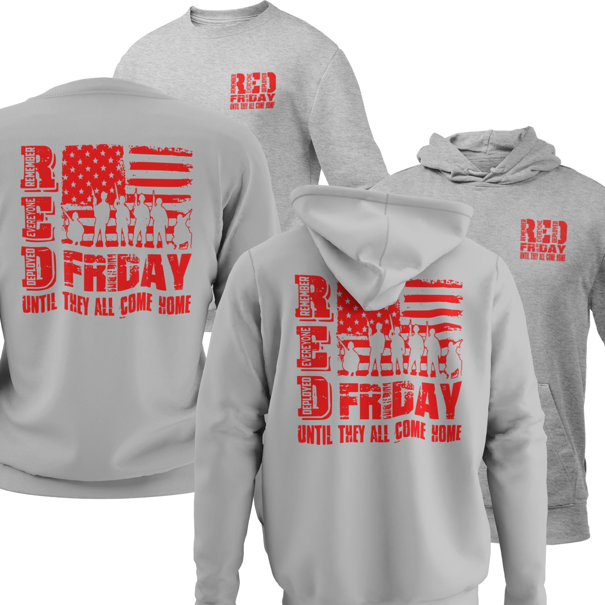 Red Friday Hoodie/red Friday Shirt/red Friday Sweatshirt / Red Friday ...