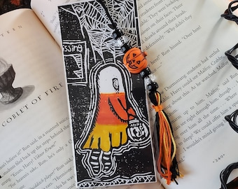 Candy Corn Ghost | Etsy