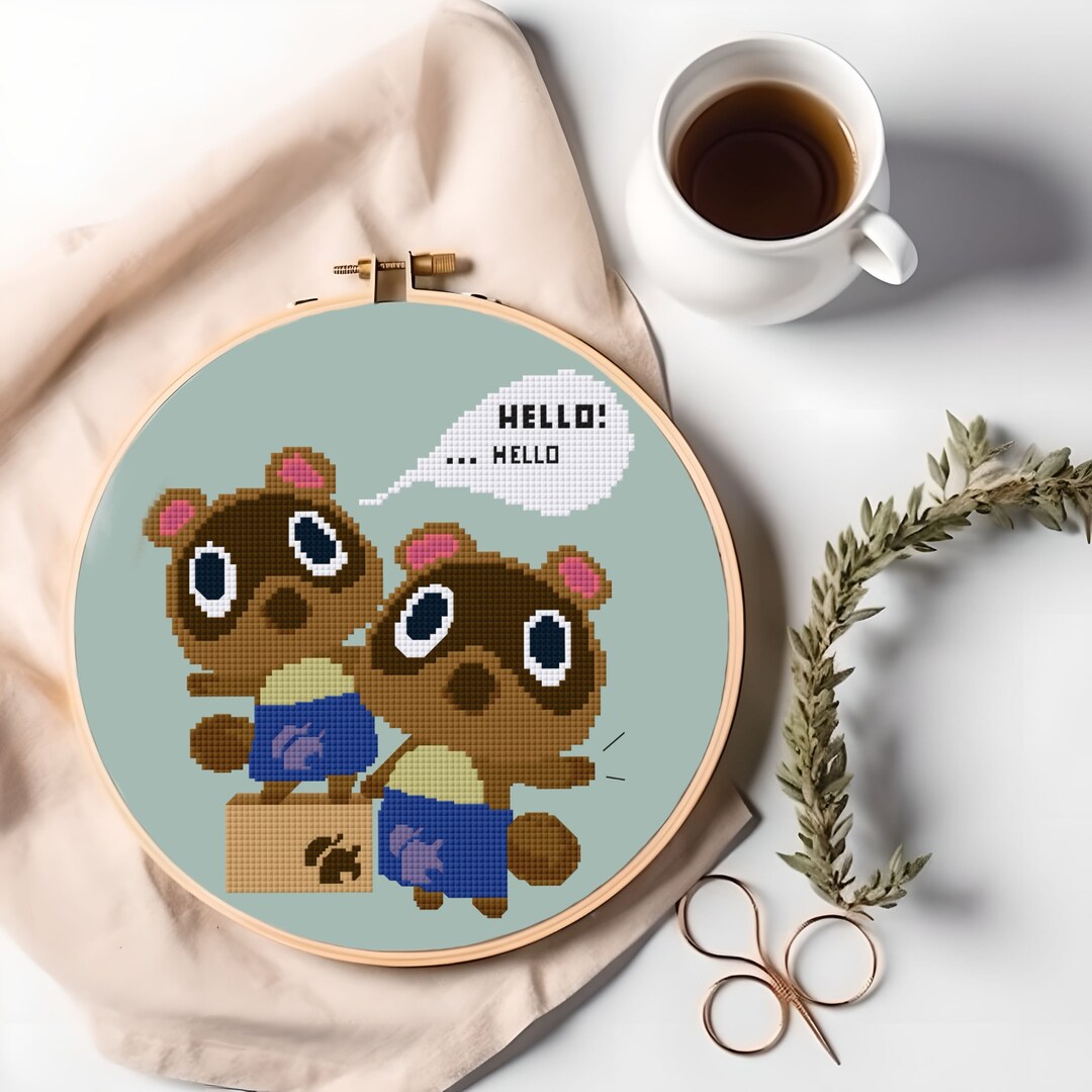 Animal Crossing | Timmy and Tommy Cross Stitch Pattern | PDF Cross ...
