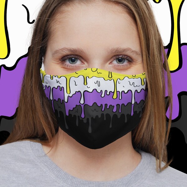 Pride Face Mask Pride Month Gift Pride Month Mask Rainbow - Etsy