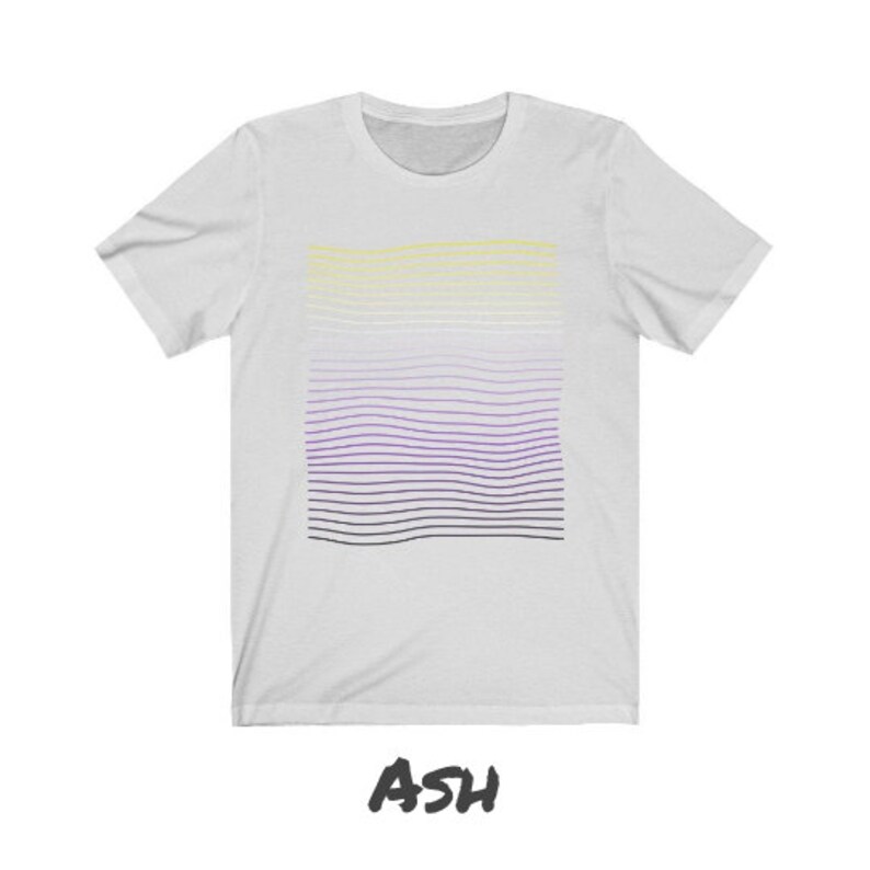 Non Binary Shirt Subtle Nonbinary Shirt. Nonbinary Clothing | Etsy