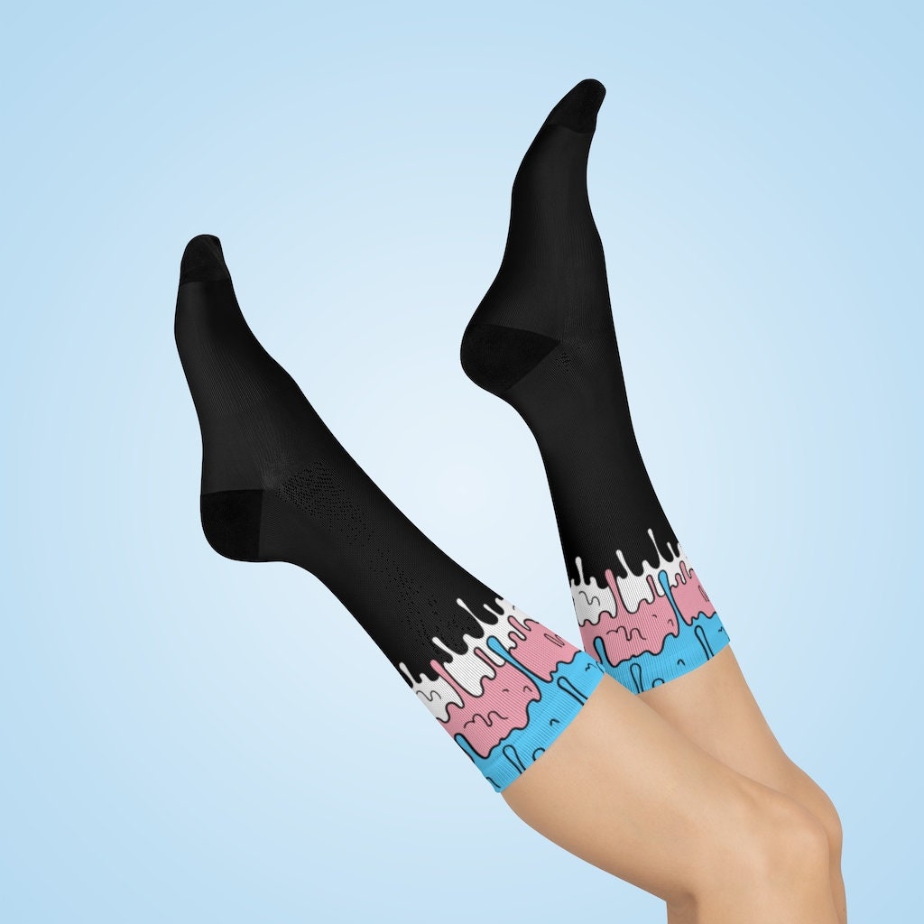 Trans Pride Socks - Etsy