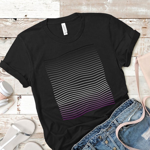 Ace Pride Shirt With Ace Flag Heart Subtle Asexual Shirt - Etsy