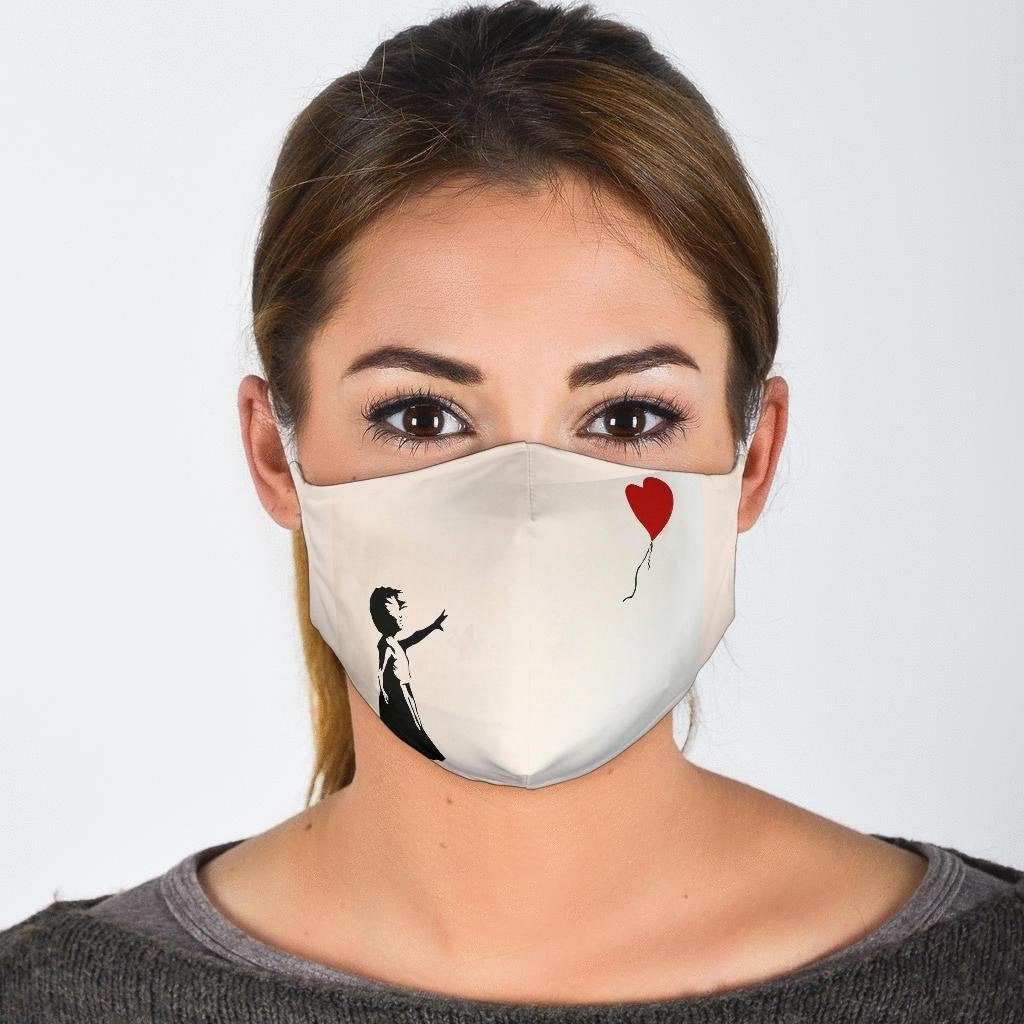Banksy Mask Banksy Balloon Girl Mask Banksy Face Mask - Etsy UK