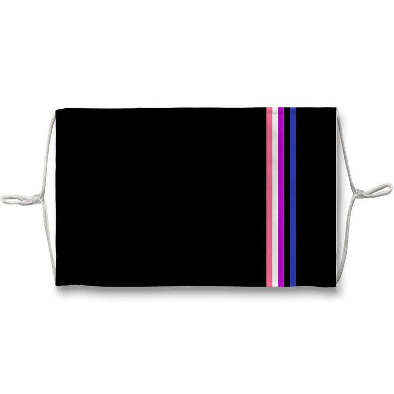 Subtle Genderfluid Face Mask Gender Fluid Mask. Genderfluid | Etsy