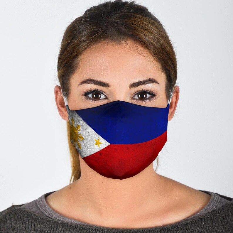 Philippines Flag Face Mask Eco Friendly Mask Philippino | Etsy