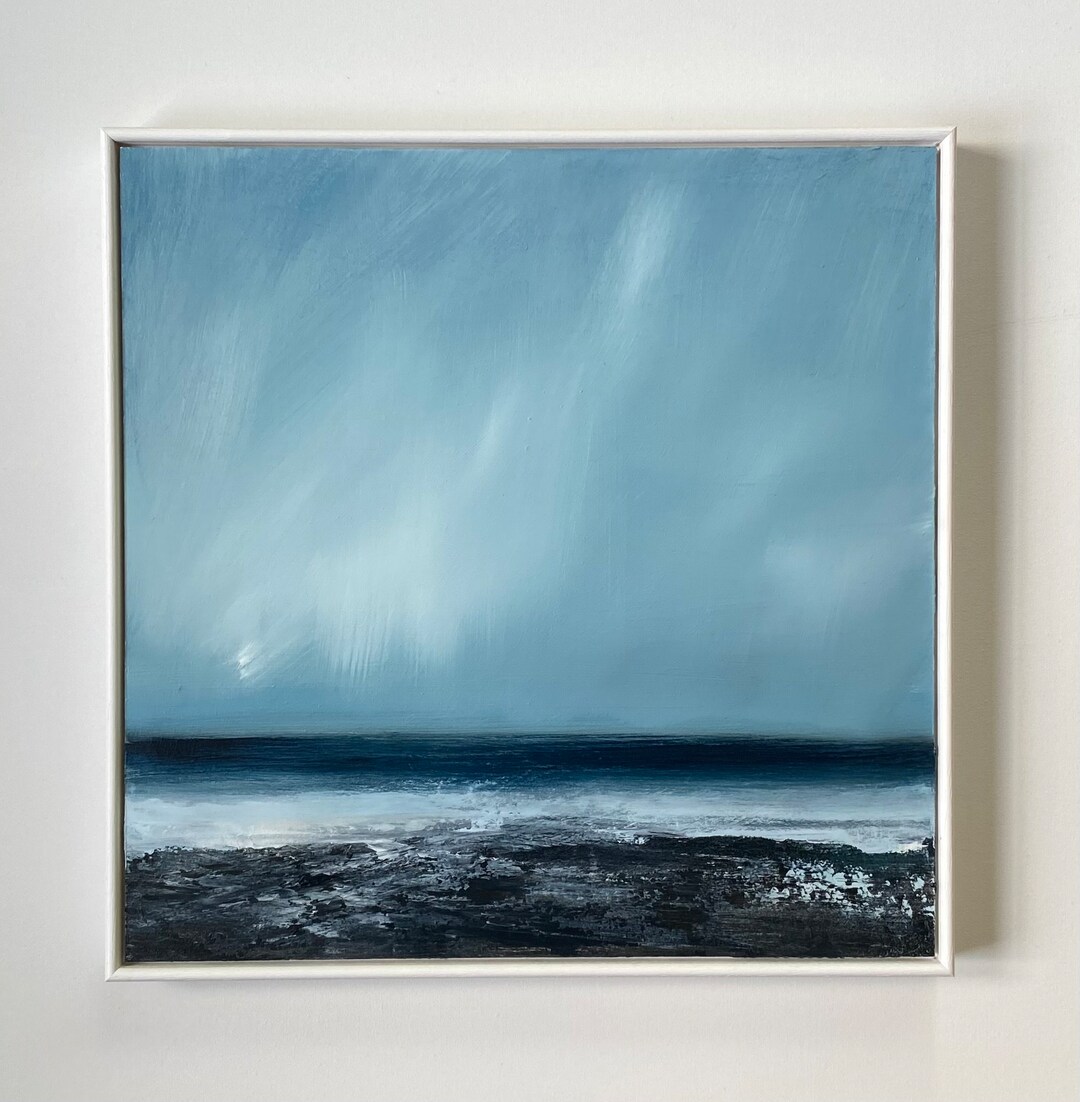 Oil Painting Seascape, Cornwall, Landscape, Original Art - Etsy