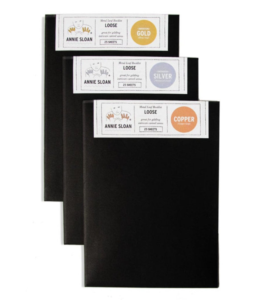 Annie Sloan Loose Metal Leaf Booklets - Etsy