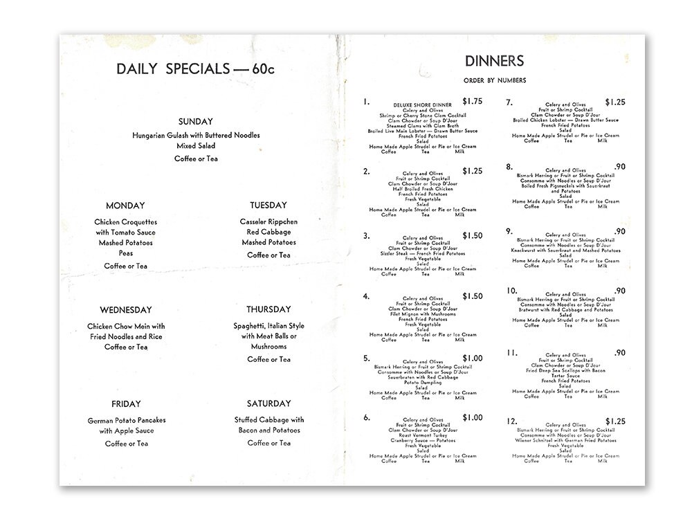 Vintage Menu, Schnitzelbank, Souvenir Menu, Restaurant Ephemera ...