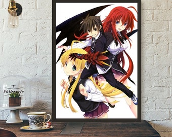 High School Dxd Poster | Etsy