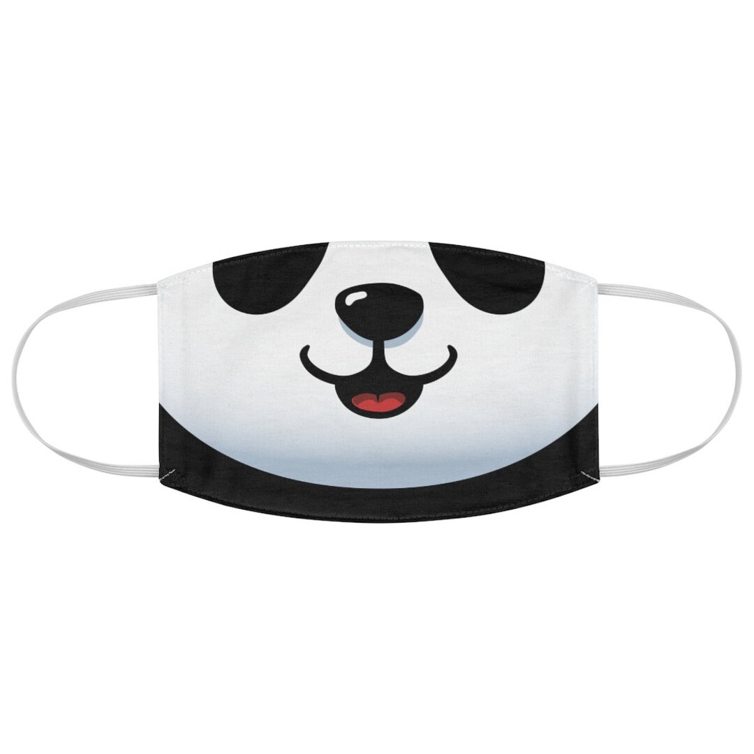 Panda Pandamic Face Mask // Fabric Face Mask // Panda Mask // Furry ...