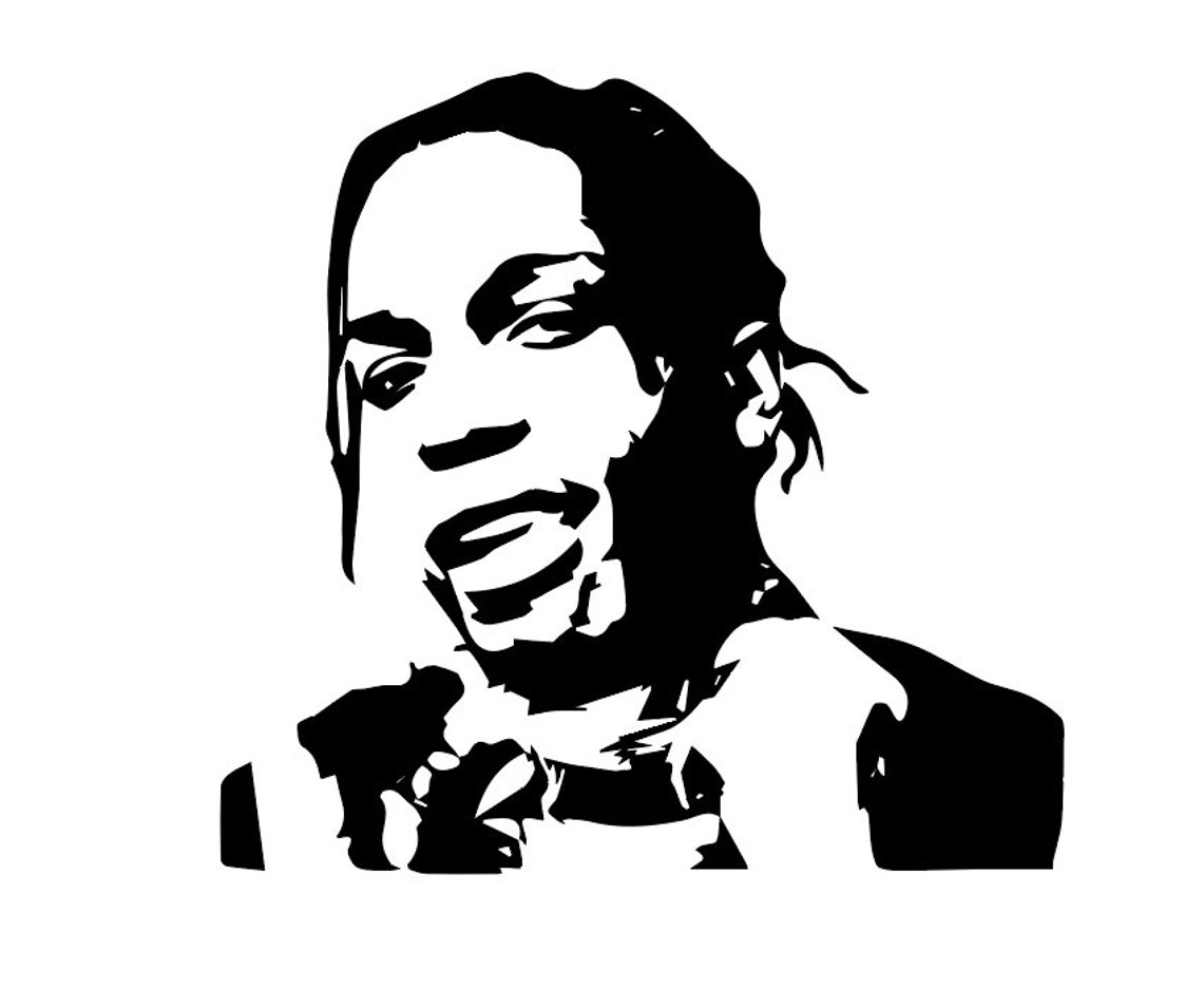ASAP Rocky svg Cricut Cut File asap rocky Face Portrait | Etsy