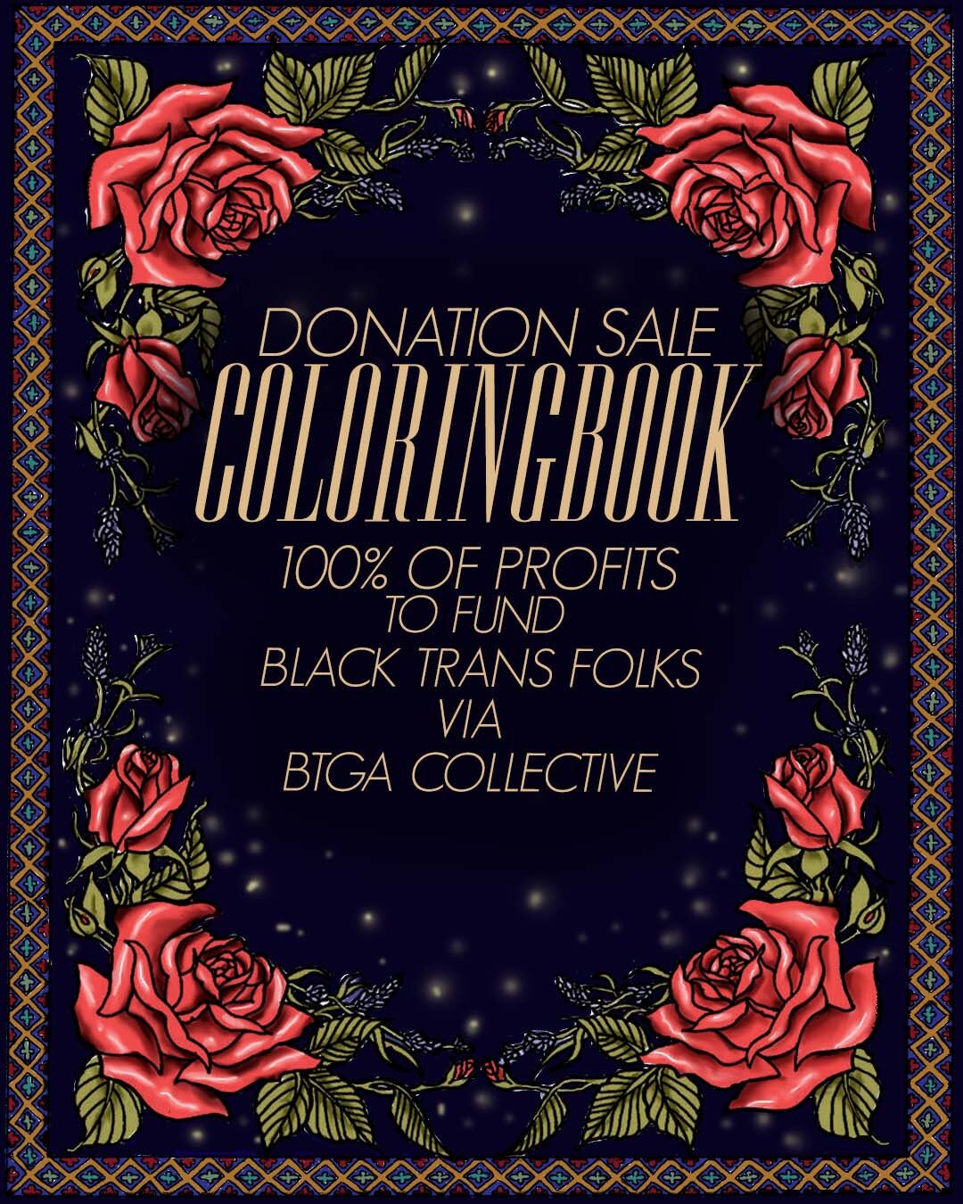 Donation Sale Coloring Book - Etsy