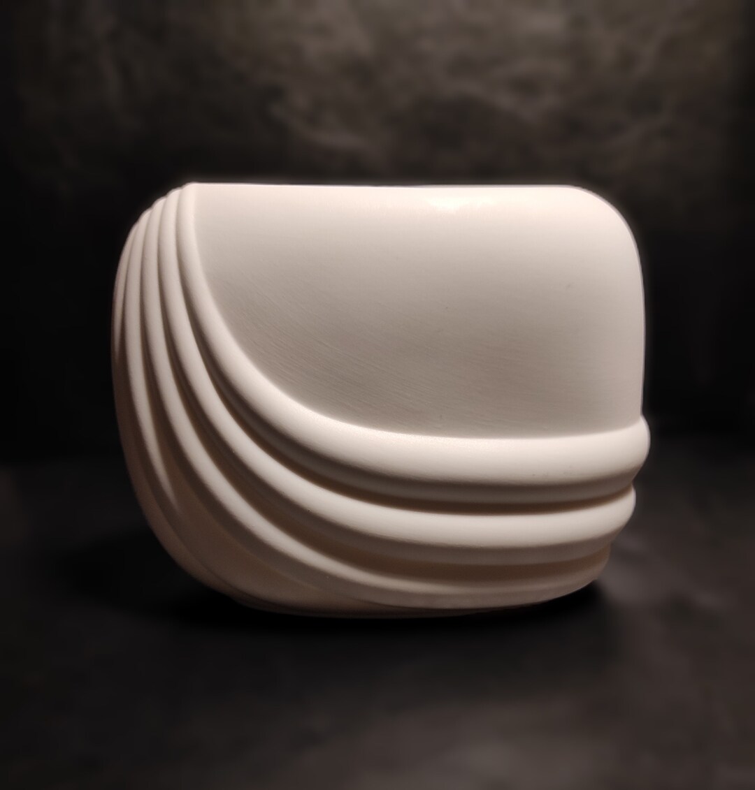 Vintage German White Matte Porcelain Flower Vase Made by Rosenthal - Etsy