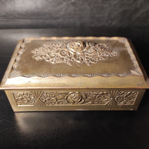 Metal Trinket Box - Etsy