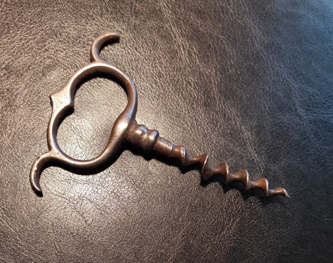 Vintage Steel Forged Corkscrew From the Beginning of the Last Century ...