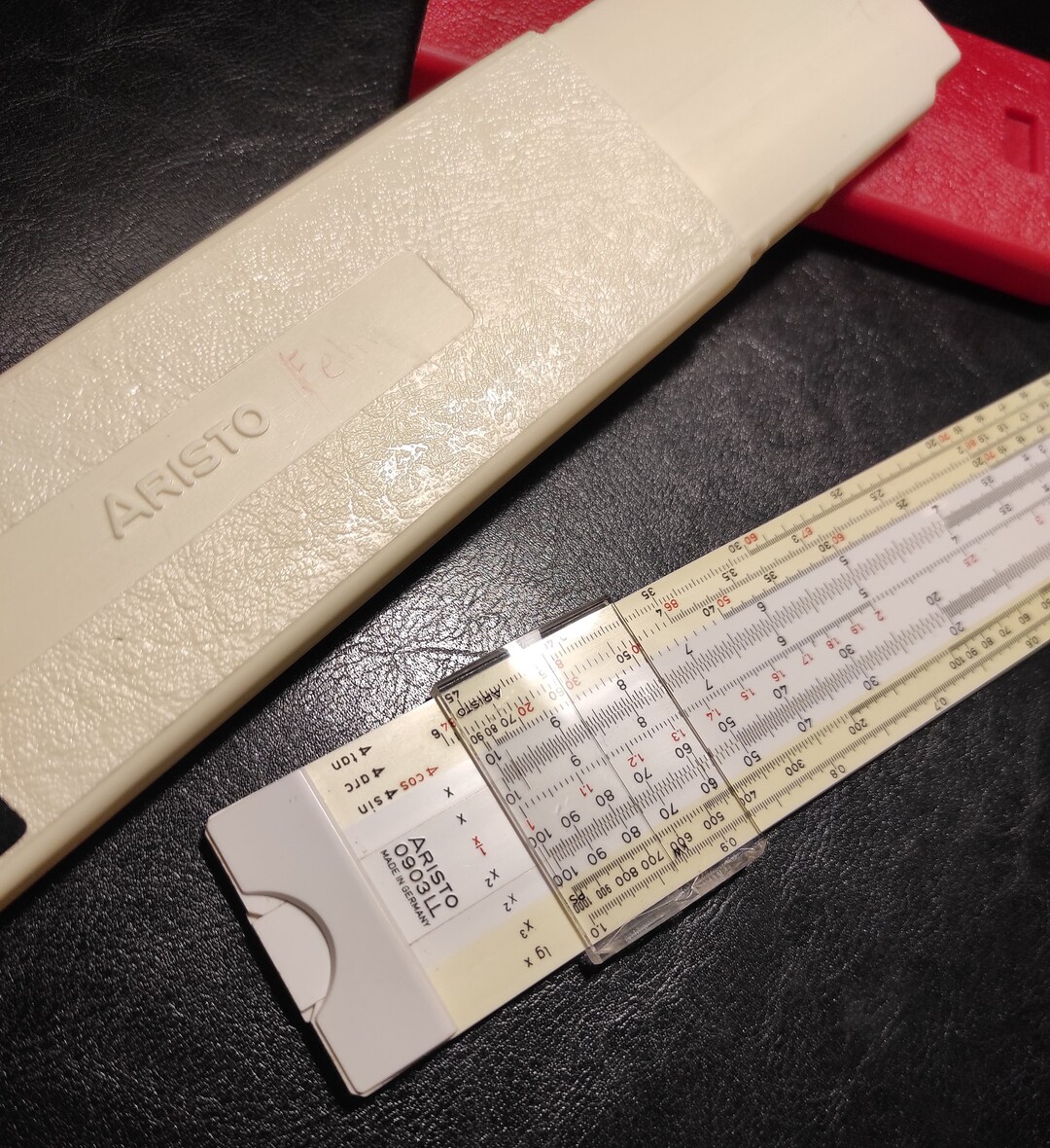 Vintage German Slide Rule 0903LL Aristo Scholar Slide Rule of the ...