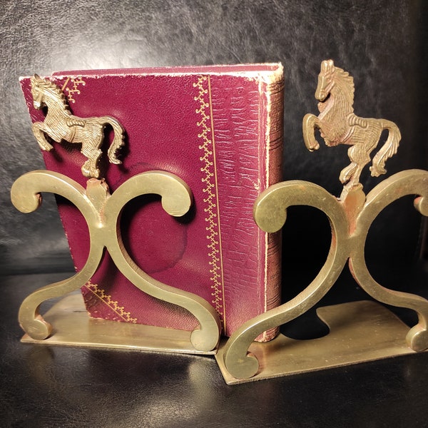 Brass Bookends - Etsy