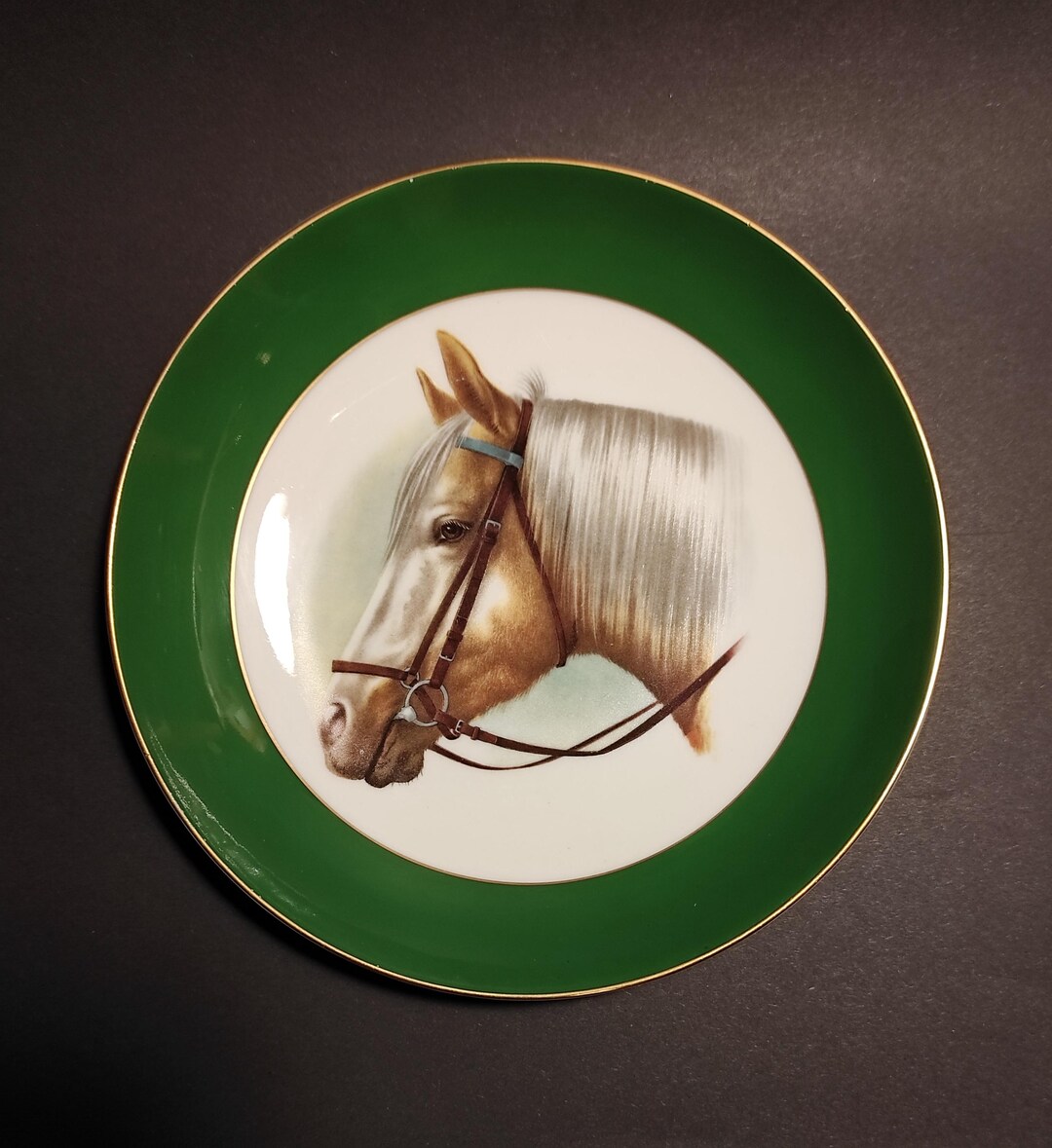 Alka Kunst Kaiser German Vintage Decorative Porcelain Horse Plate ...