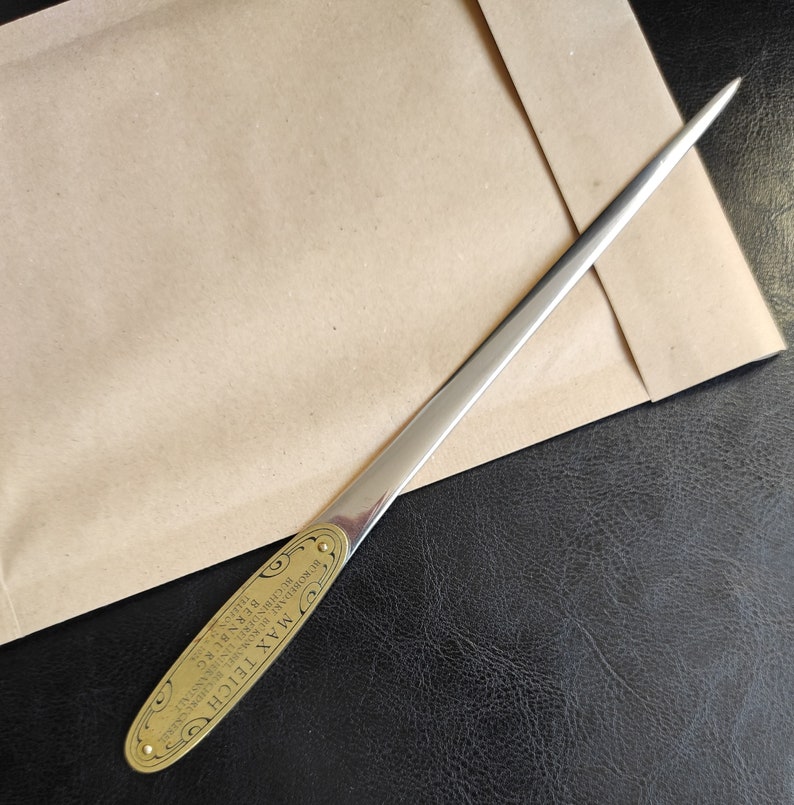 Vintage Letter Opener From the Beginning of the Last Century - Etsy
