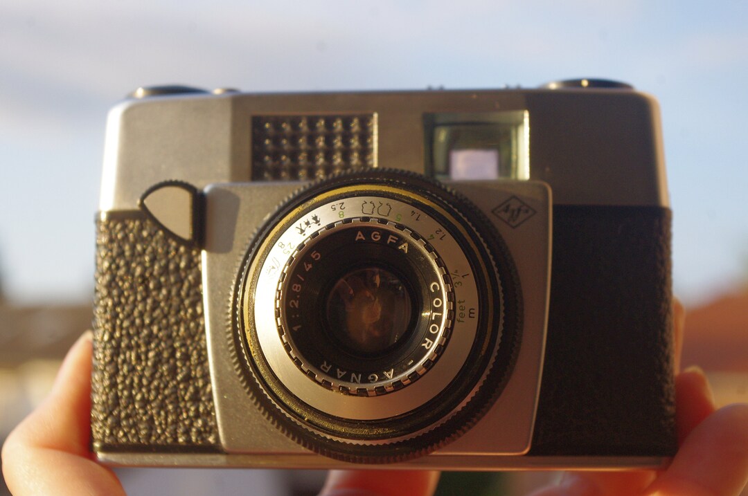 Vintage Film Camera 35 Mm Agfa 50x - With Case - German Agfa Camera ...