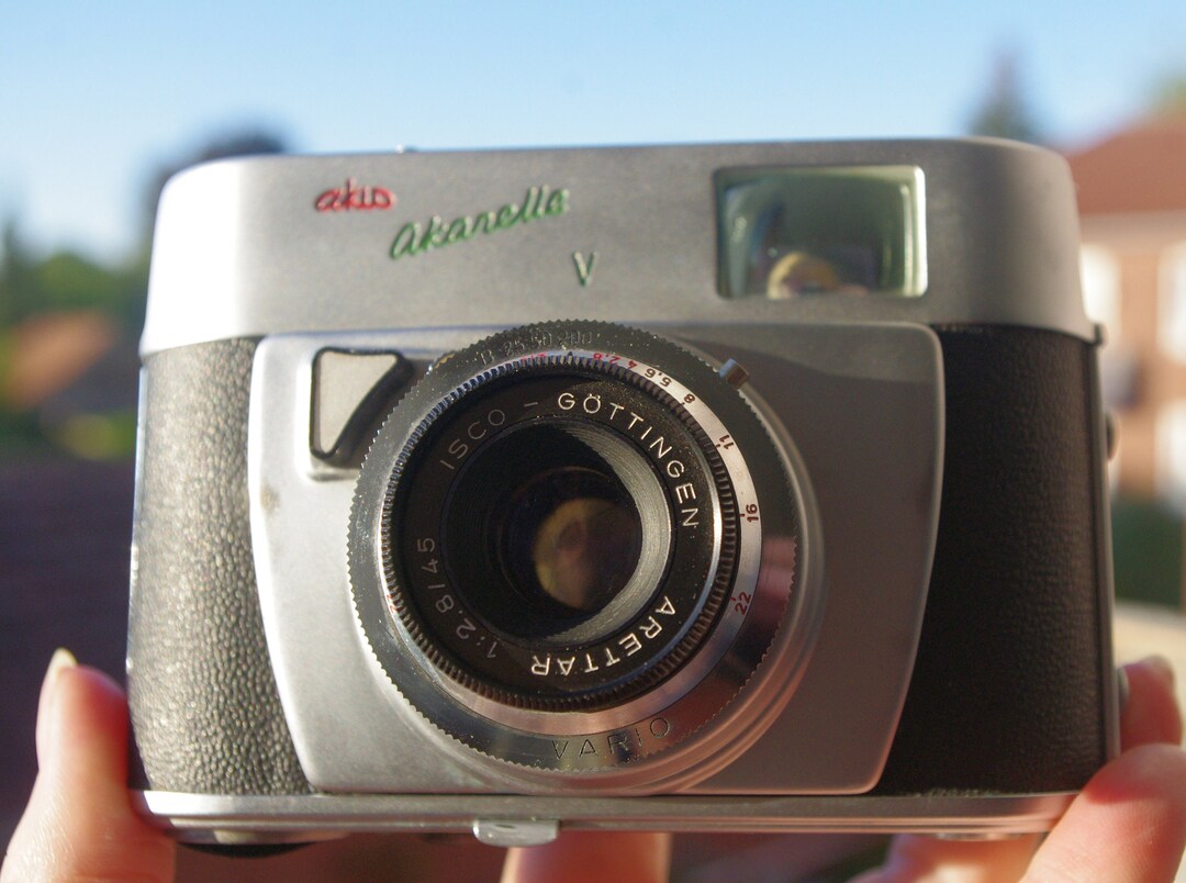 Vintage German Film Camera AKW Akarelle in a Case - an Old Camera for ...