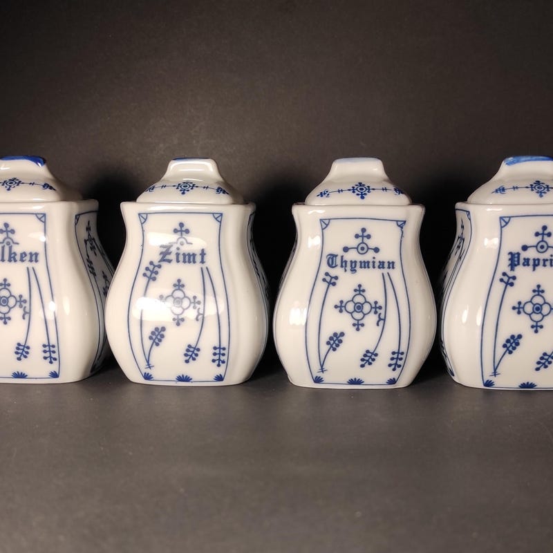 German Spice Jars - Etsy