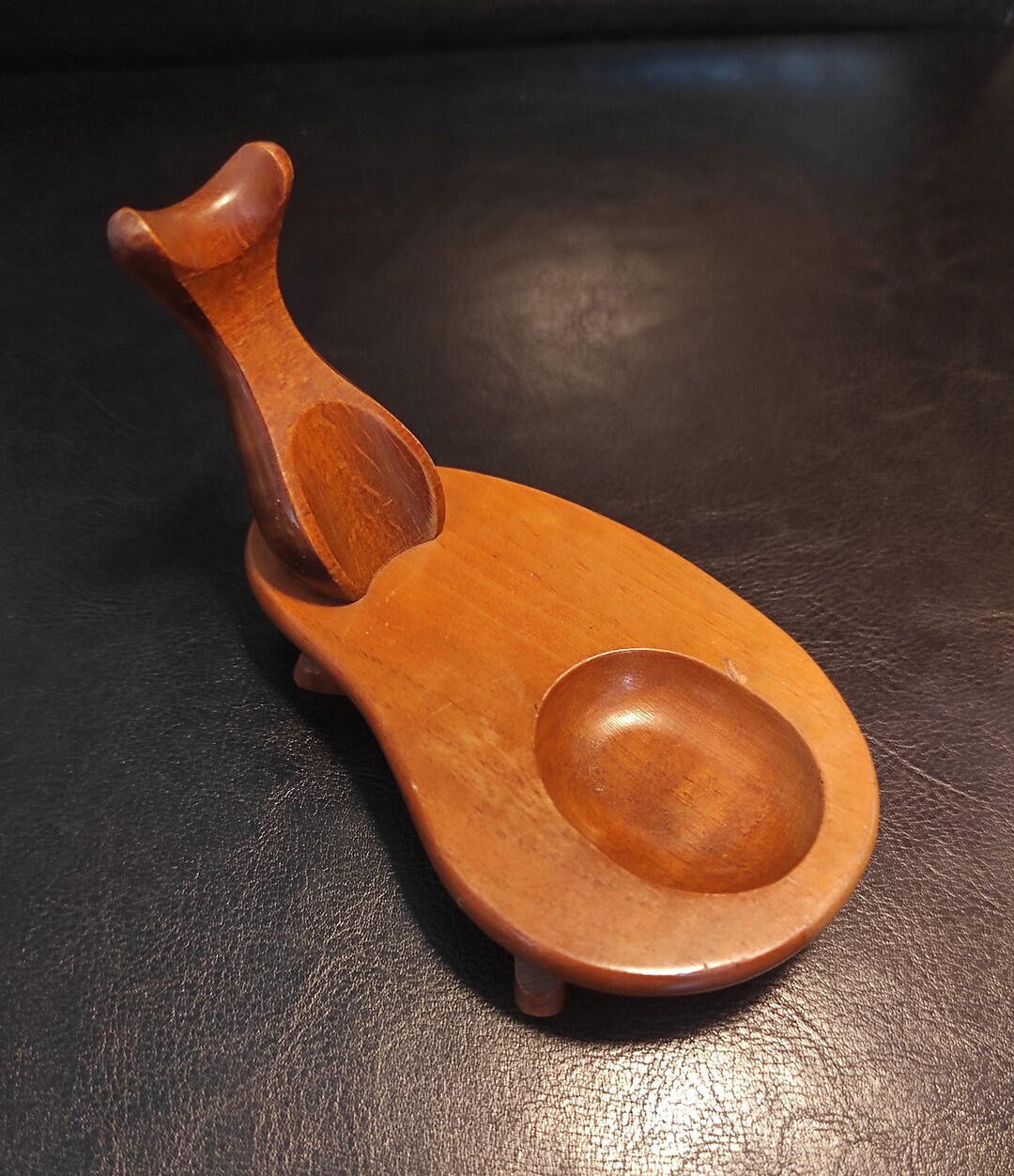 Vintage Wood Smoking Pipe Display Holder - Old Handmade Smoking Pipe ...