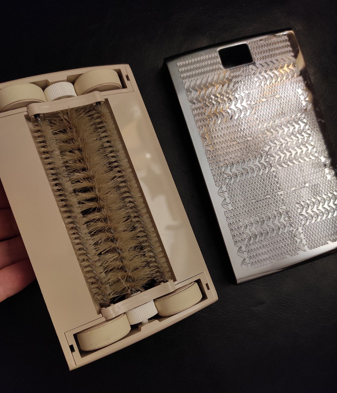 Vintage Crumb Catcher Mechanical Brush for Removing Crumbs From a ...