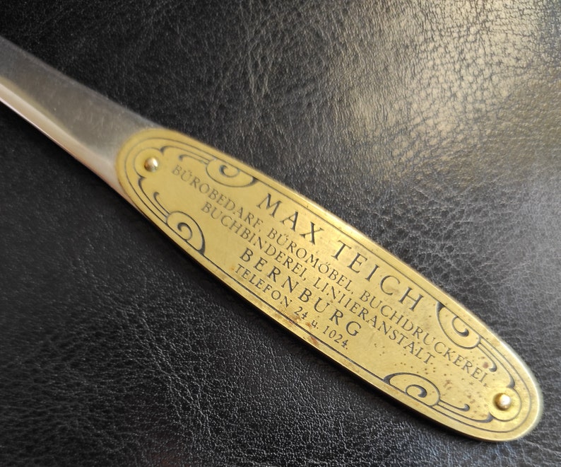 Vintage Letter Opener From the Beginning of the Last Century - Etsy