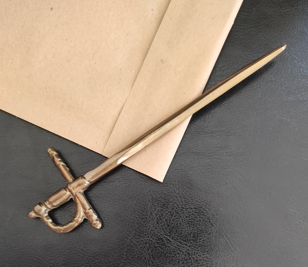 Vintage Small Envelope Opener Paper Cutter, Paper Knife Office Paper ...