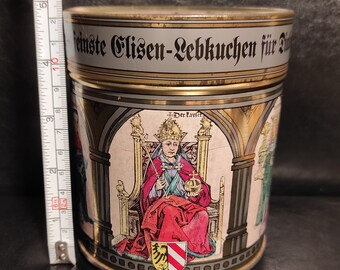 SALE Vintage German Brandt Biscuits Tin With Red Roses - Etsy
