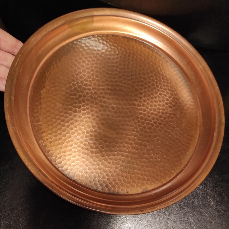 Large Copper Tray - Etsy