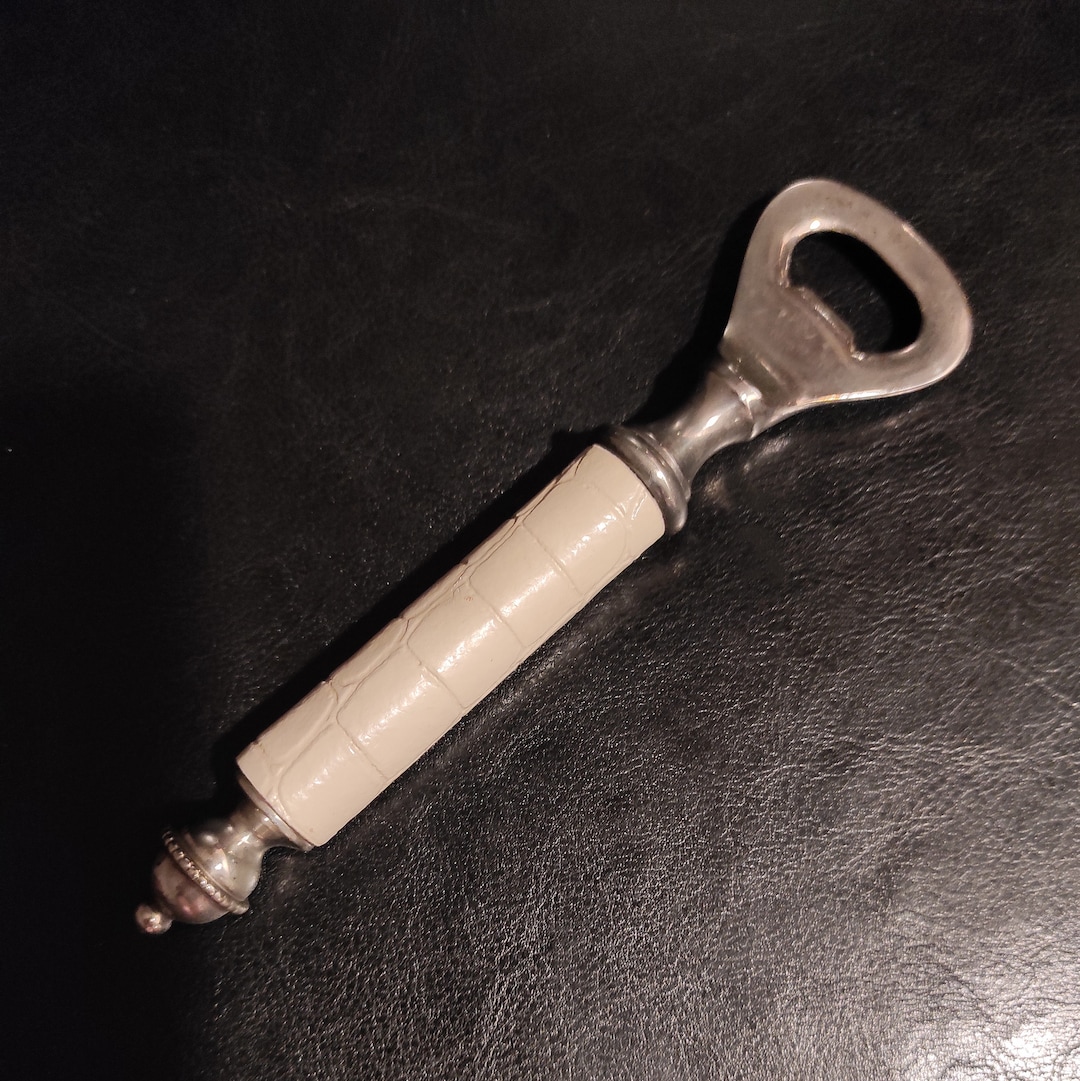 Vintage Bottle Opener/old Silver-plated German Opener From the Middle ...