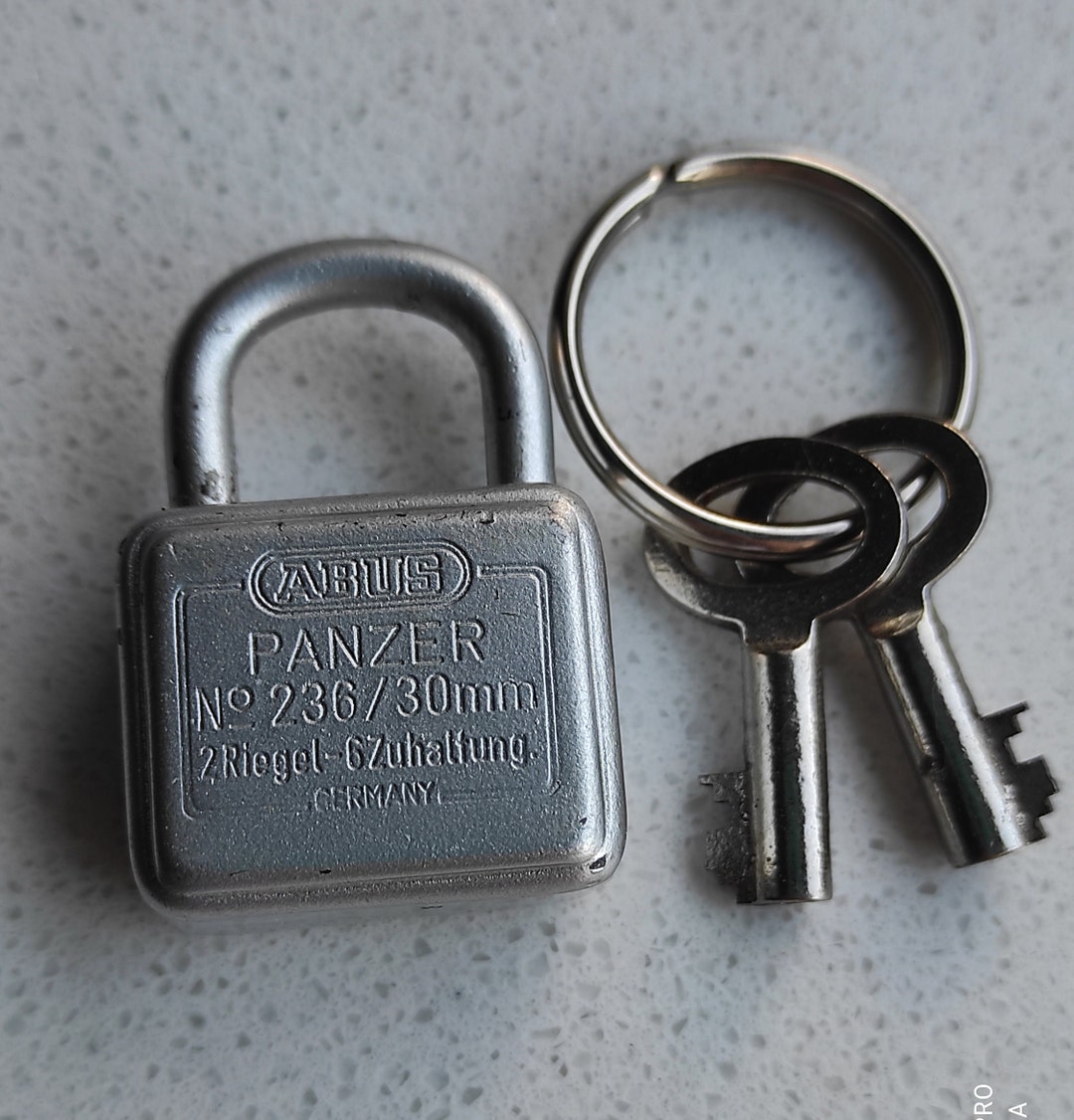 Vintage Very Small Padlock 3 Cm Small German Padlock for Your ...