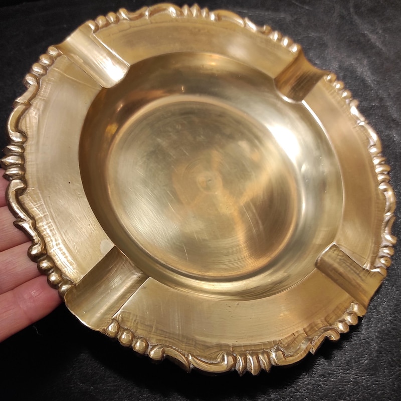 Brass Ashtray - Etsy