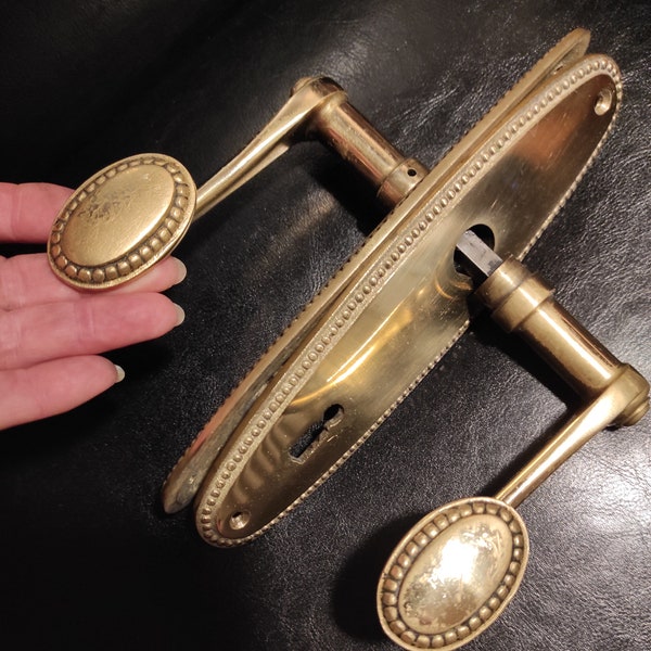 Brass Door Handle - Etsy