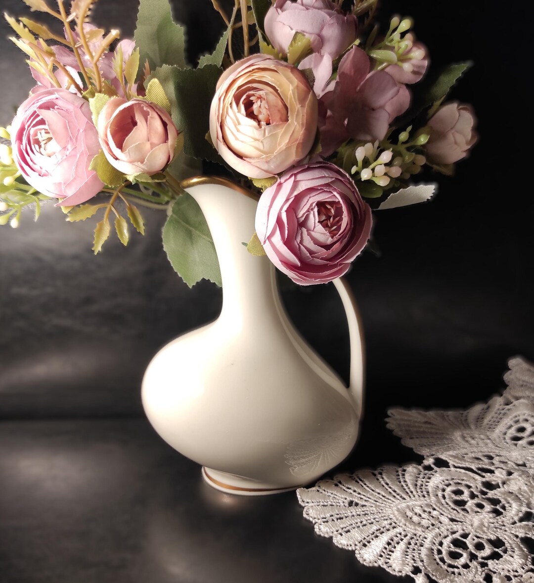 Small Flower Vase / Alka Bavaria - Porcelain Very Small Vintage German ...