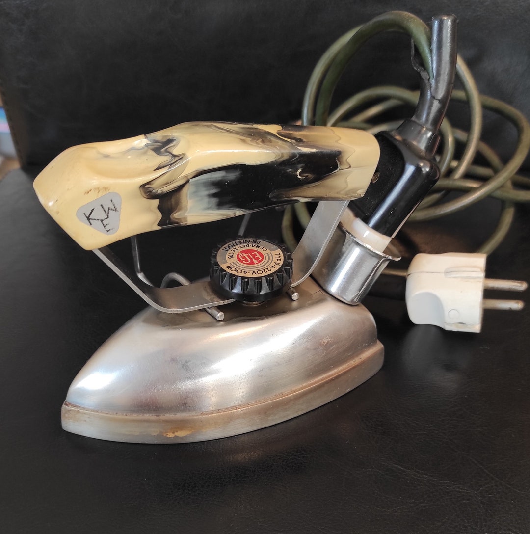 Small Vintage Polish Electric Iron From the Middle of the Last Century ...
