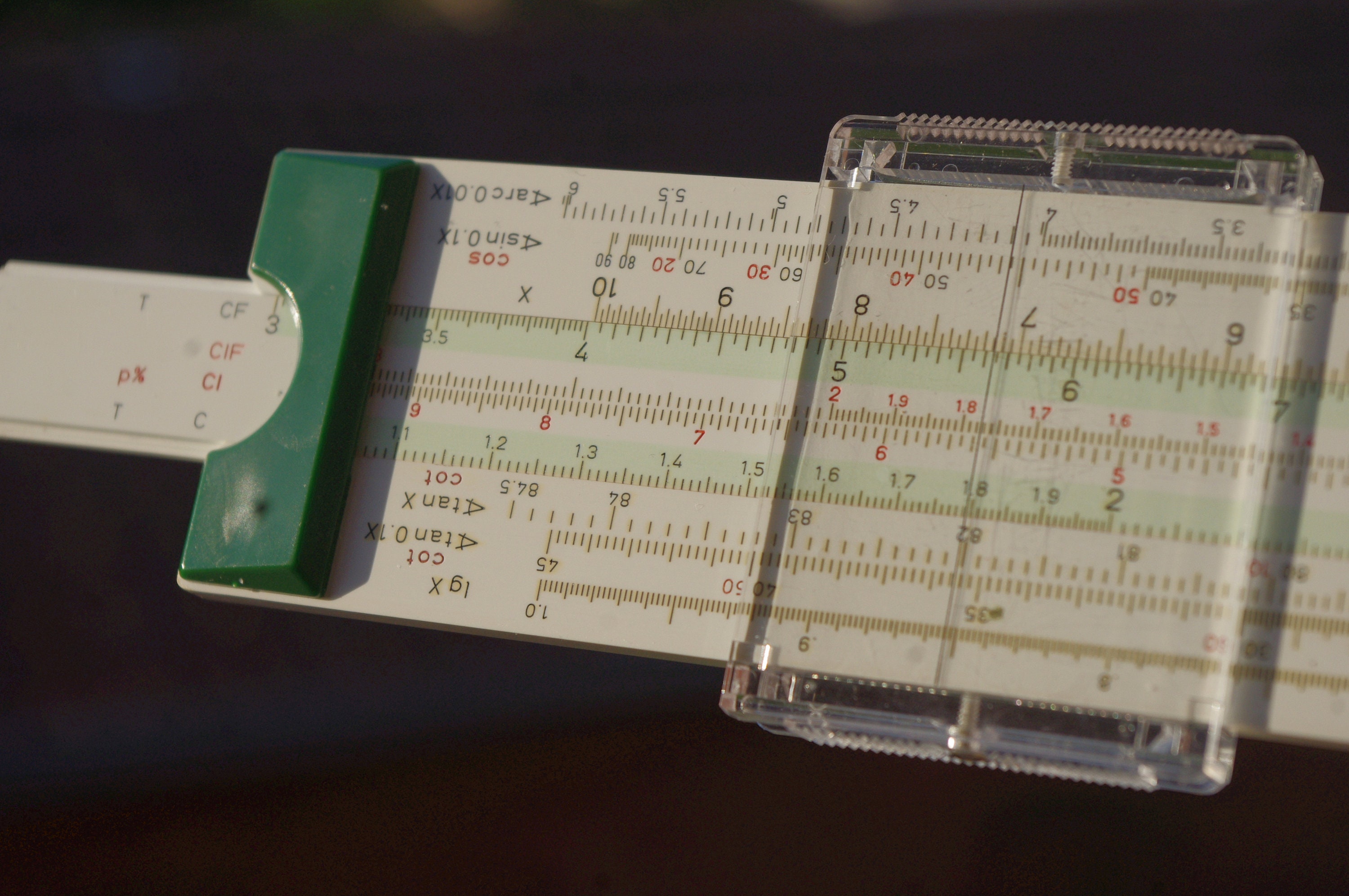 Vintage Slide Rule Logarithmic Ruler. Logarithmic Scale | Etsy